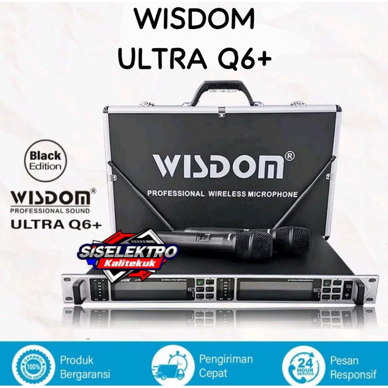 Jual Mic Wireless WISDOM ULTRA Q6+ Wisdom Ultra Q6 | Shopee Indonesia