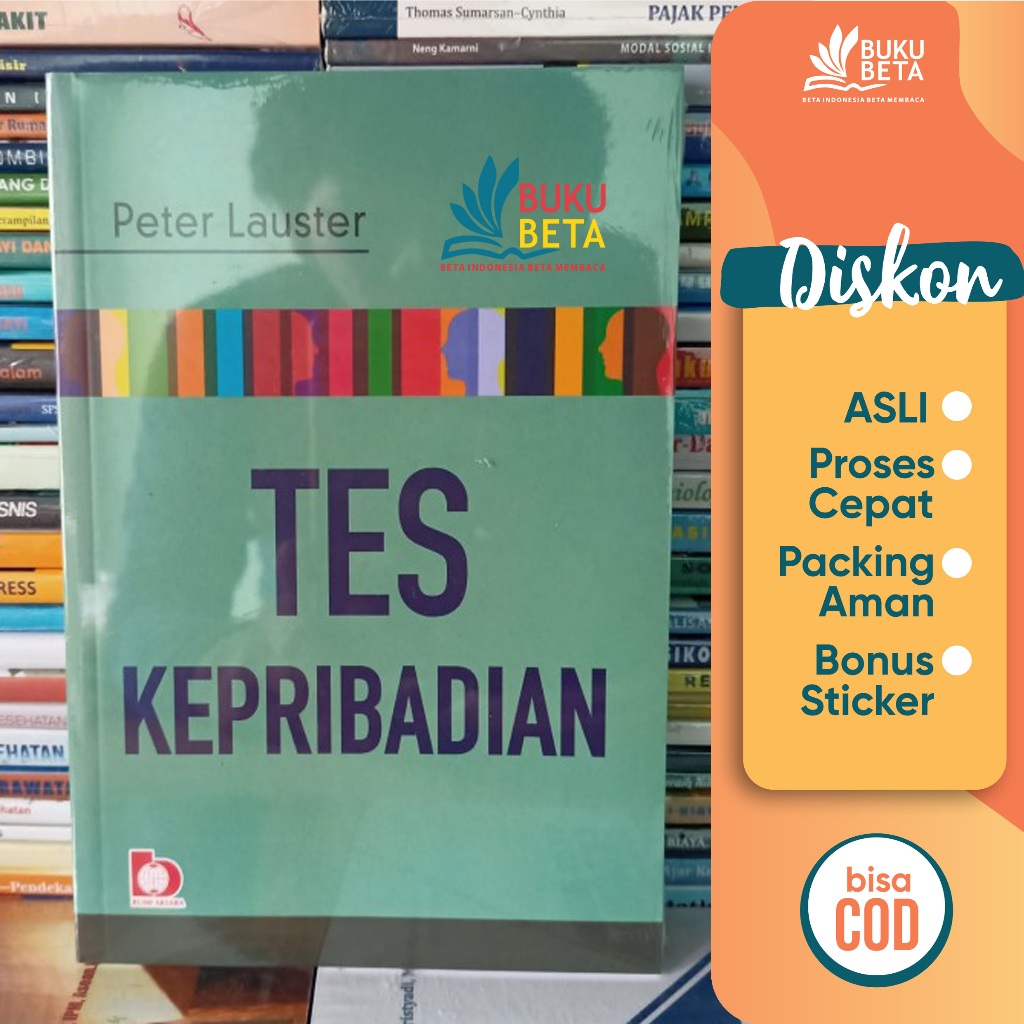 Jual Tes Kepribadian - Peter Lauster | Shopee Indonesia