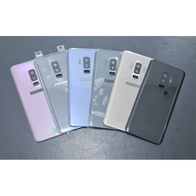 Jual backdoor/bekdor/tutup belakang Samsung S9 plus/S9+ with RING kaca ...