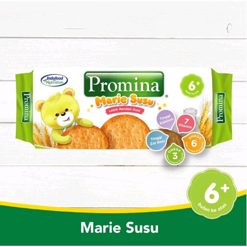 Jual Promina Marie Susu Biskuit Kue Mari Snack MPASI Anak Bayi | Shopee ...