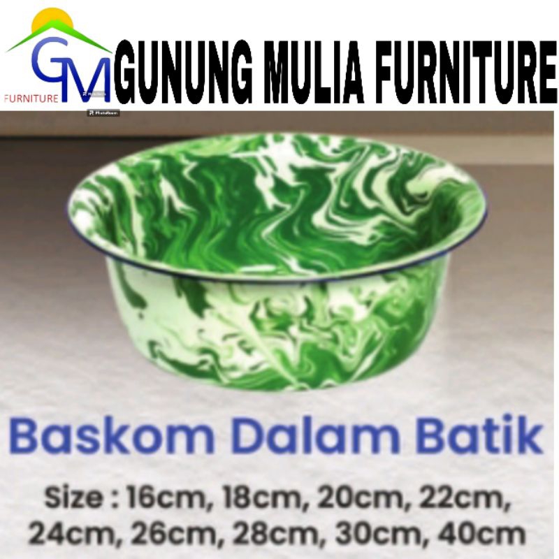 Jual Mangkok Sayur / Baskom Dalam Motif Batik Serbaguna Merk Panen ...