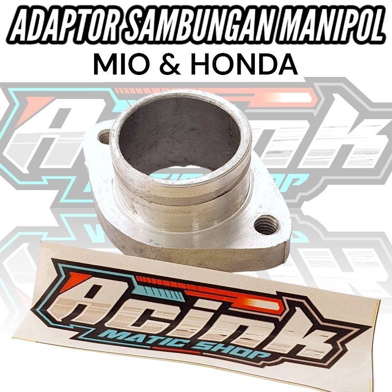 Jual Adaptor Sambungan Manipol Mio Beat Ke Karbu Revo Grand Legenda Kharisma Supra | Shopee ...