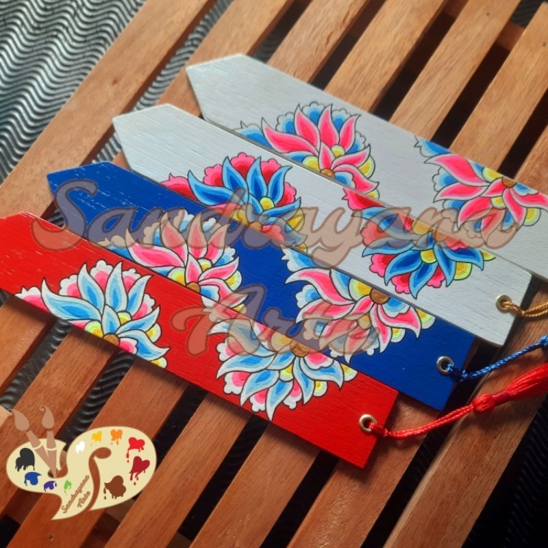 Jual Pembatas Buku. Bookmark Kayu. Bookmark Custom. Bookmark Lukis ...
