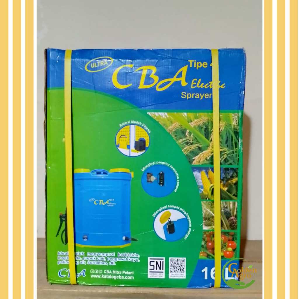 Jual TANGKI SPRAYER CBA ULTRA ELEKTRIK 16 LITER TYPE 4 | Shopee Indonesia