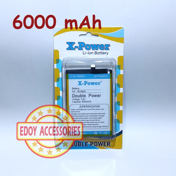 Jual Batre Infinix Note 10 Pro X695 X695C Double Power BL49JX Batu ...