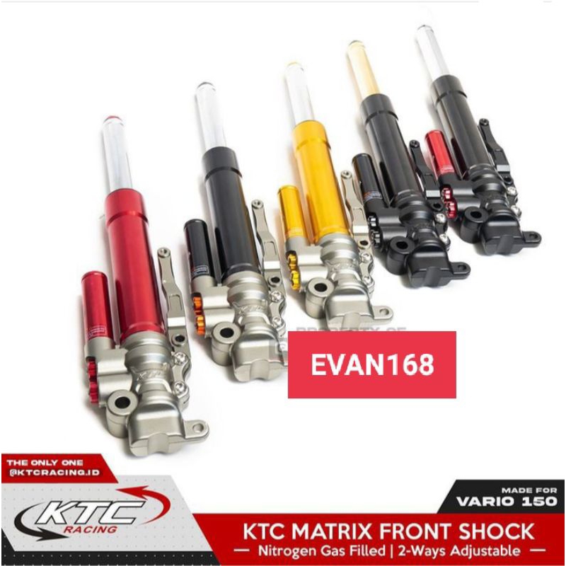 Jual Shockbreaker / Shock depan KTC Racing Matrix Beat / Vario 110 ...