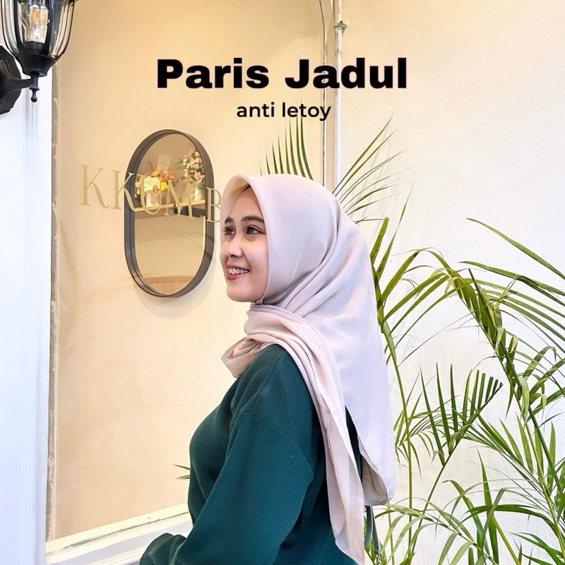 Jual SEGIEMPAT PARIS JADUL/ paris jadul / segitiga paris jadul / jilbab ...
