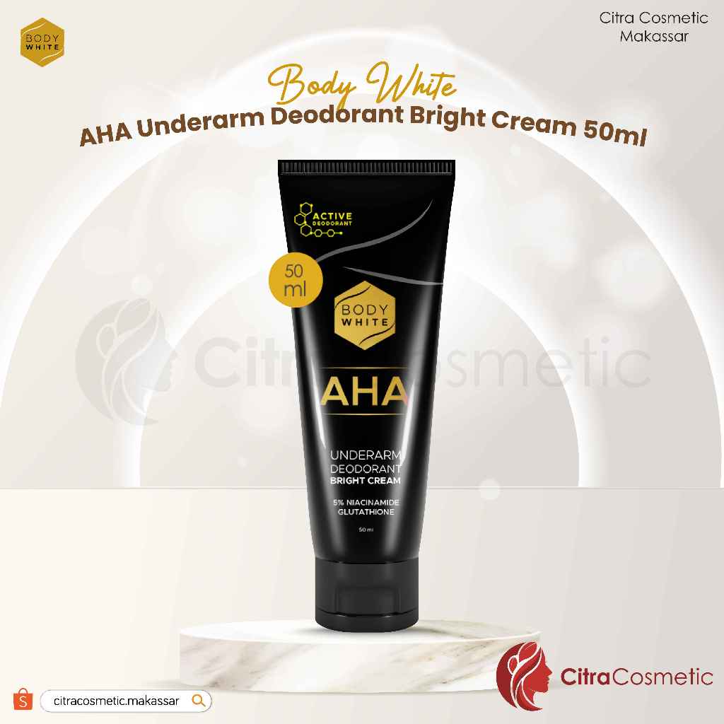 Jual ️CitraCosmetic ️ AHA Underarm Deodorant Bright Cream 5% ...