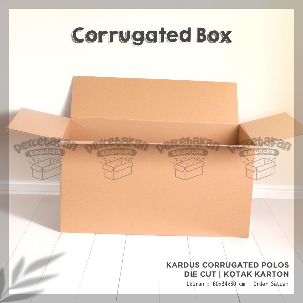 Jual BOX KARDUS Baru 60x34x30 cm DUS PACKING E-FLUTE | Kardus / Karton ...