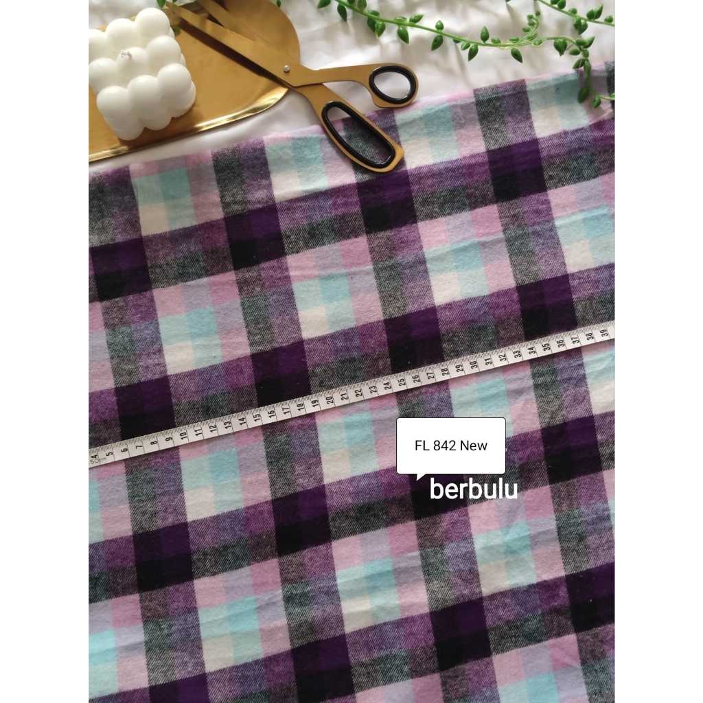 Jual 1-50 motif Kain flanel bahan kotak katun yarndyed harga per 0 ...