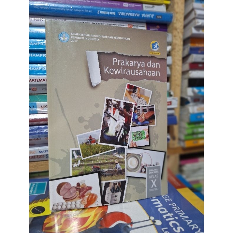 Jual BUKU PRAKARYA SEMESTER 2 UNTUK KELAS 10/X/1 SMA/MA/MAK BSE/BOS ...