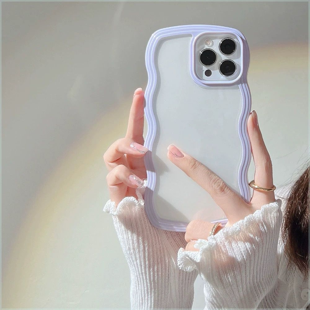 Jual Kung Fu Case - Casing Softcase Wave Polos 2 In 1 For Iphone 14 ...