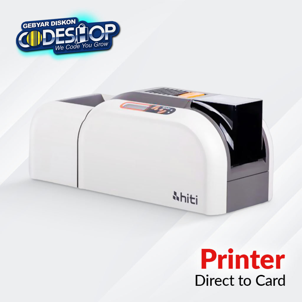 Jual HITI CS200e Dual Side Printer ID Card Cetak Kartu PVC 300dpi USB ...