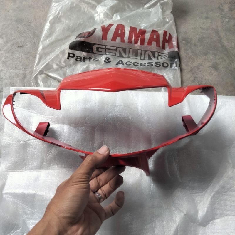 Jual Cover Lampu Depan Batok Depan Yamaha Vega R New Merah Hitam Silver ...