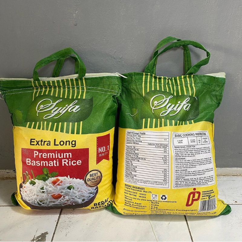 Jual Beras Basmati Beras Noor Premium Basmati Rice 5 Kg | Shopee Indonesia