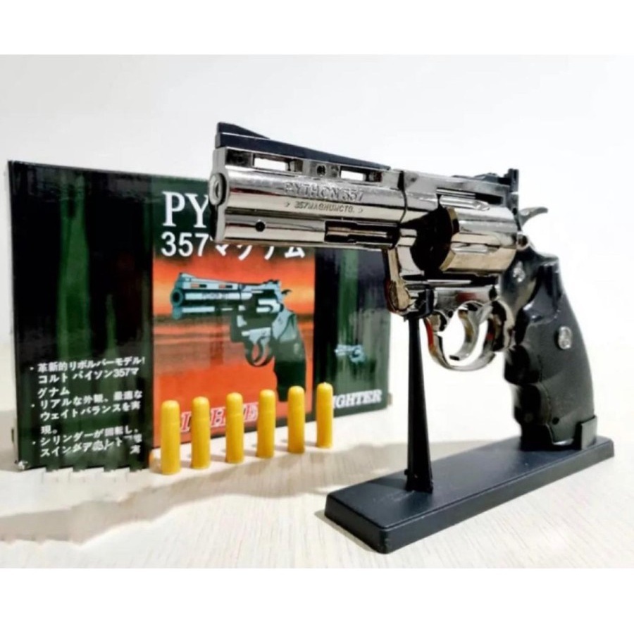 Jual Korek Api Pistol Python 357 Bara Jet Las Gas Pemantik - BESAR ...
