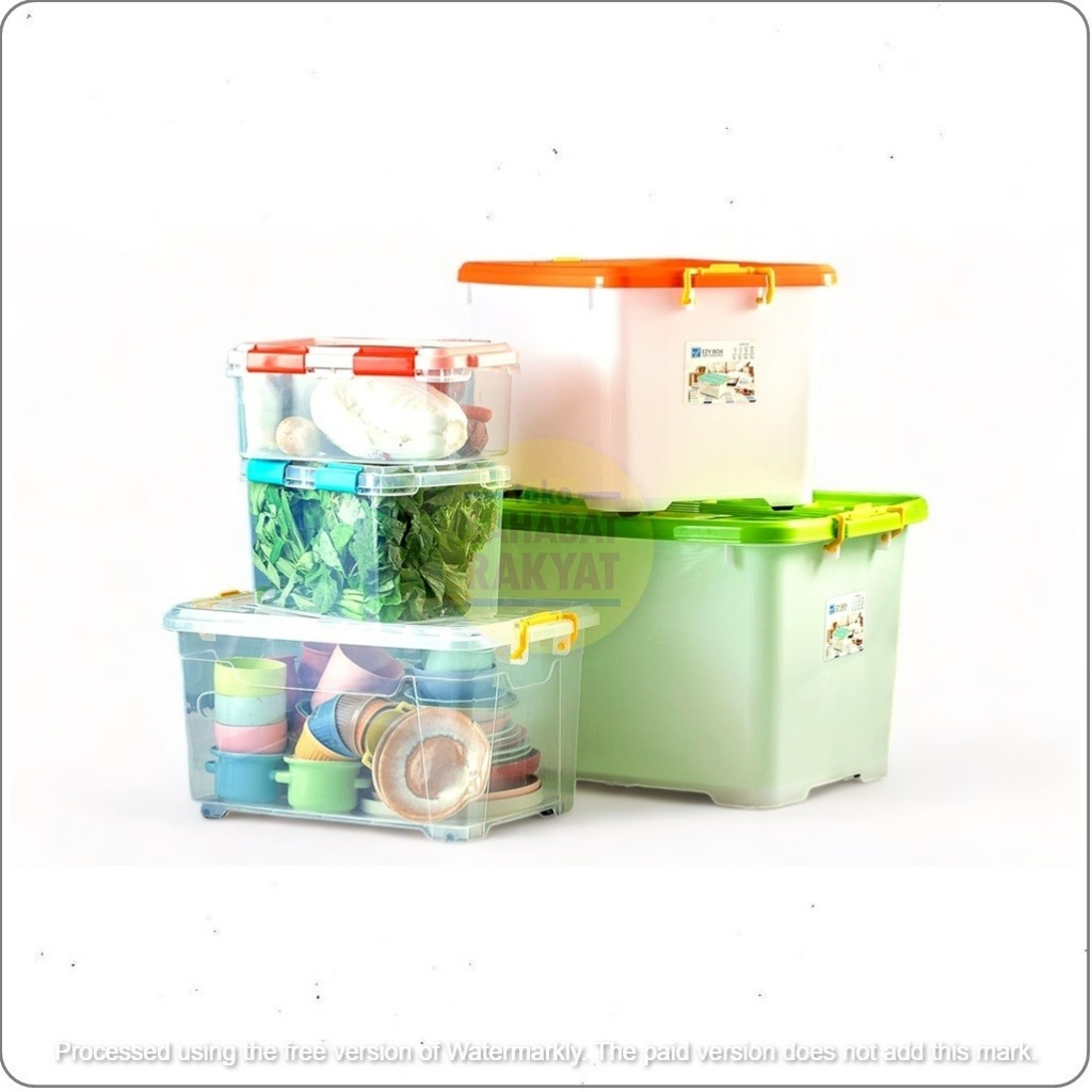 Jual Container Ezy Box BIGGY EZ-52 52Liter | Shopee Indonesia