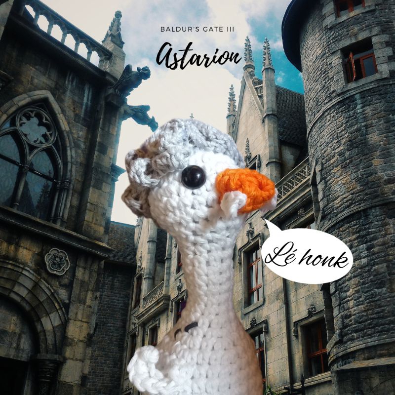 Jual Plushie Goose Astarion (Goosetarion) Baldur's Gate III | Shopee ...