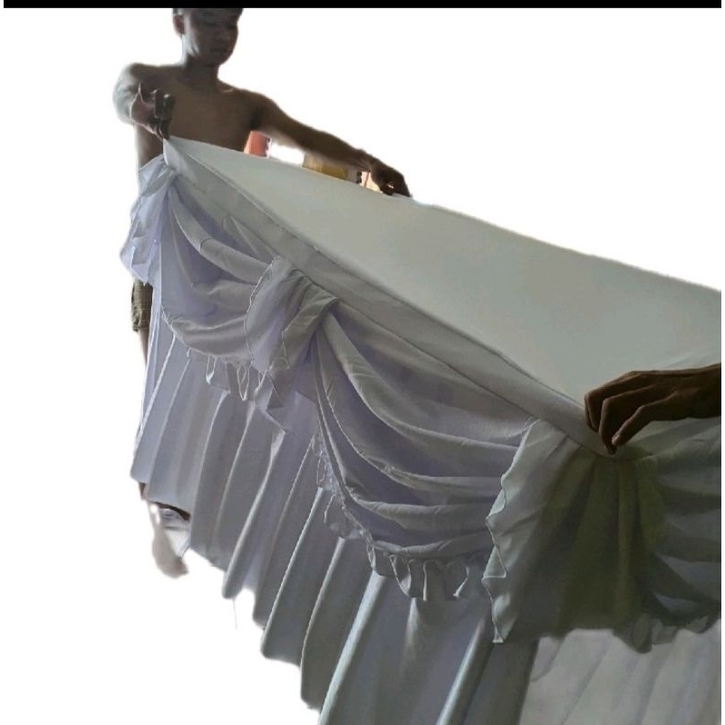 Jual COVER MEJA plus PONI ukuran 120 x 60 x 75 | Shopee Indonesia