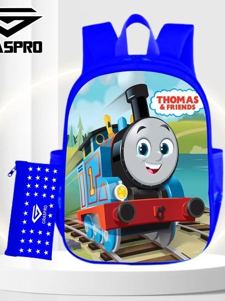 Jual TAS RANSEL ANAK SEKOLAH PAUD TK SD LAKI-LAKI KARAKTER MOTIF THOMAS TERBARU 2024 TAS ...