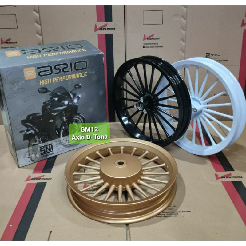 Jual Velg AXiO Metic type Daytona Vario110,Vario125,Mio,MioM3 | Shopee ...