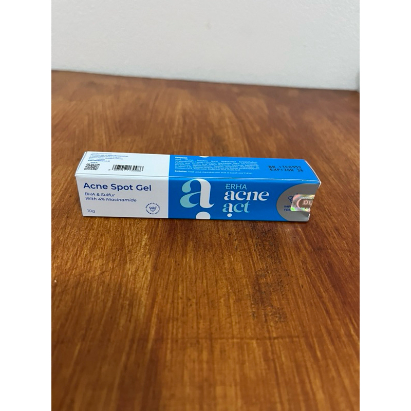 Jual Erha Acneact Acne Spot Gel BHA & Sulfur 10g | Shopee Indonesia