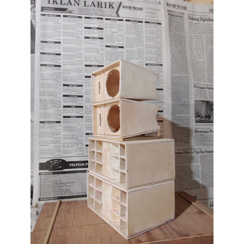 Jual satu set miniatur 2 box radiator tambah 2 middle,box miniatur 2 ...