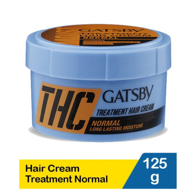 Jual GATSBY HAIR CREAM TREATMENT NORMAL (THC) 125 GRAM | Shopee Indonesia
