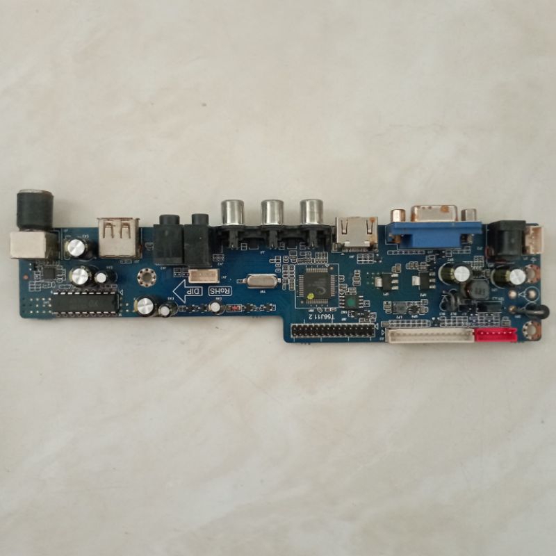 Jual MB MOBO MAINBOARD MODULE MESIN TV UNIVERSAL POLYSONIC A858 | Shopee Indonesia