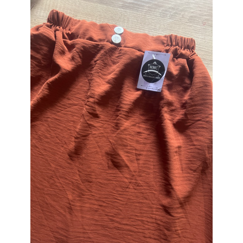 Jual Rok Kancing Crinkle Airflow/Rok Panjang Wanita Jumbo | Shopee ...