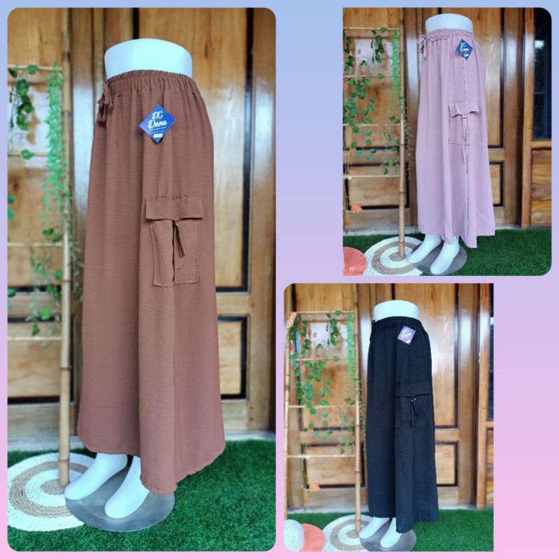 Jual rok viral cargo crinkle | Shopee Indonesia