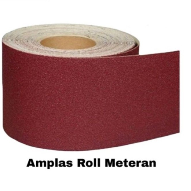 Jual Amplas Rol Meteran / Amplas Meteran Roll #80 , #120 , #180 , #400 ...