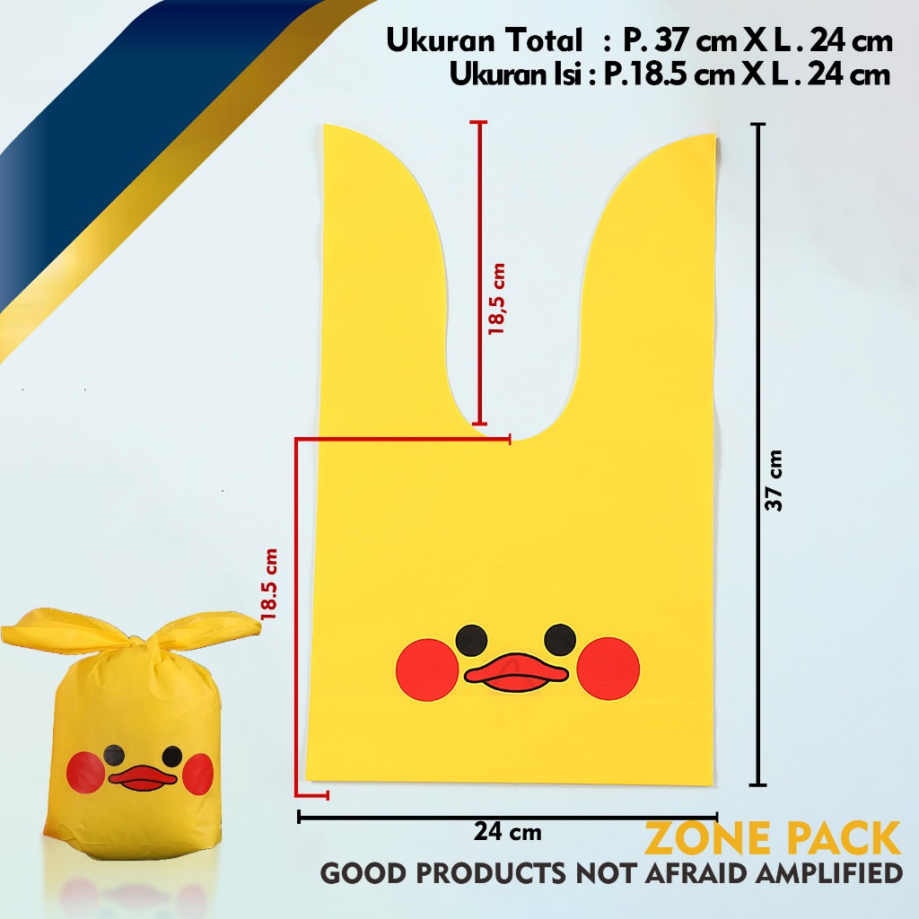 Jual [37x24 CM] Plastik GoodieBag Besar| Bingkisan Souvenir Snack ...