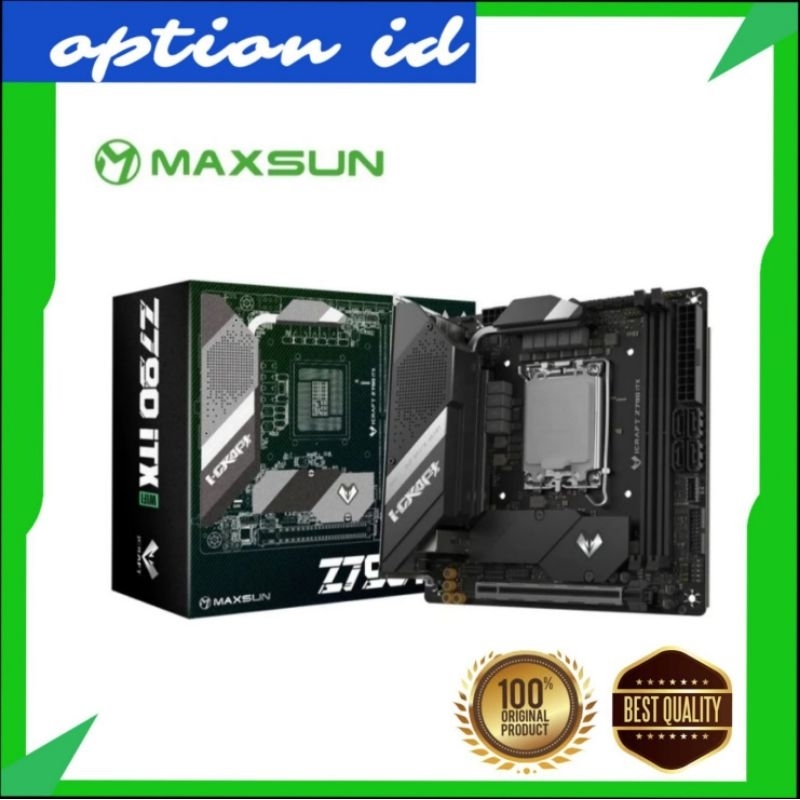 Jual MAXSUN i-CRAFT Z790 ITX WIFI | ICRAFT LGA 1700 DDR5 - Motherboard ...