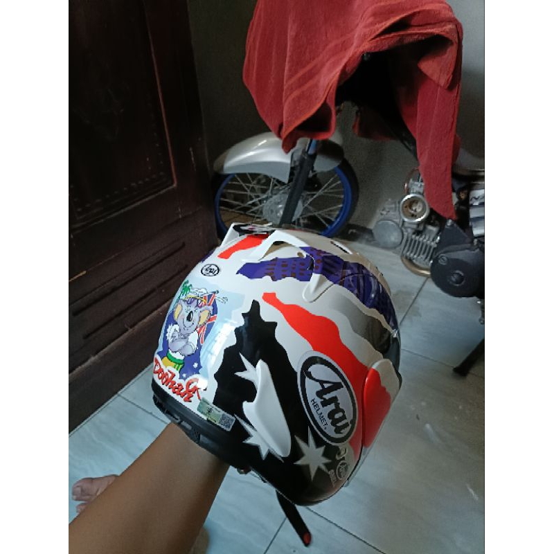 Jual Helm Tsr copy arai motif doohan | Shopee Indonesia