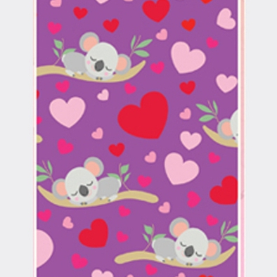 Jual MURAH !! / Kertas Kado Motif LOVE A/ kertas kado HATI/ kertas kado ...