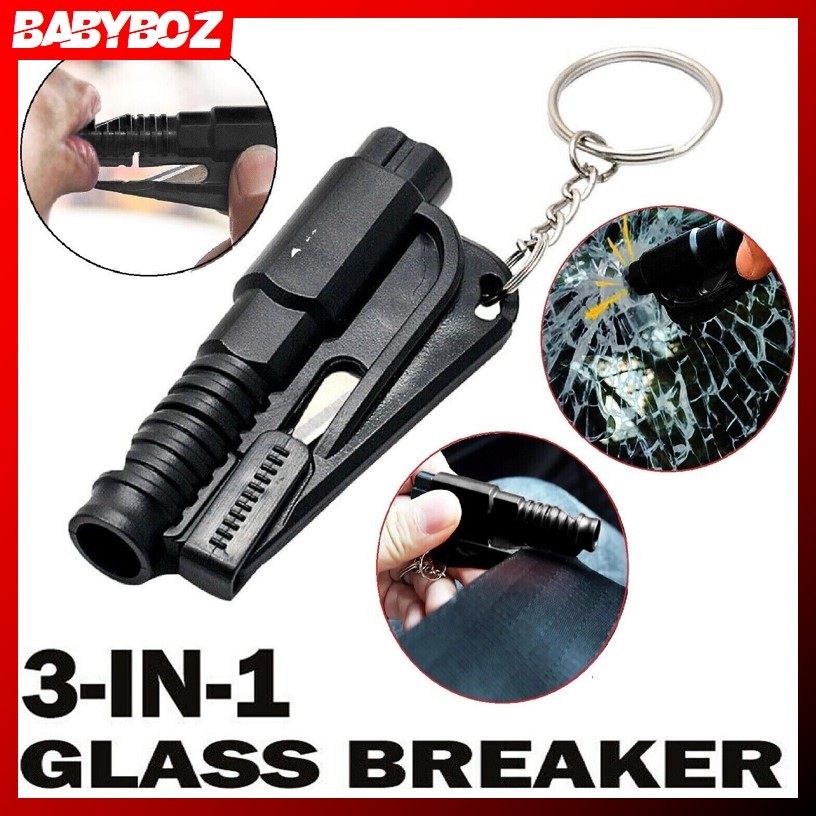Jual BABYBOZ - ALLOET 4 in 1 PEMECAH KACA MOBIL GANTUNGAN KUNCI PELUIT ...