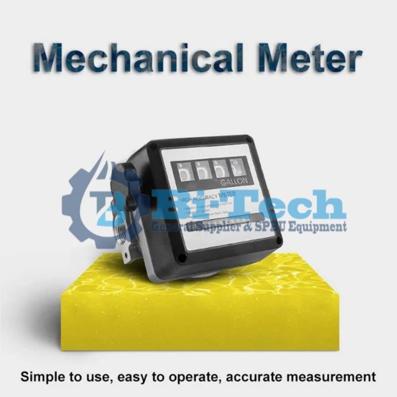 Jual HIGH ACCURACY Flowmeter Flow Meter Analog Manual 4 Digit Output ...