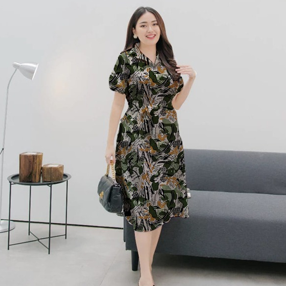 Jual PROMO MURAH Daster Viral Ruffle Series BEST SELLER ( Wolfis ...
