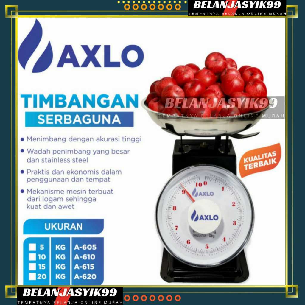 Jual TIMBANGAN BESI AXLO / TIMBANGAN SERBAGUNA AXLO / TIMBANGAN ANALOG ...
