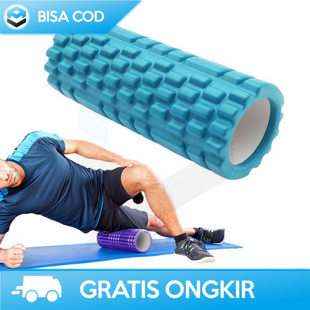 Jual FOAM ROLLER YOGA BANTALAN ALAT PIJAT BUSA EVA EMPUK NYAMAN ...