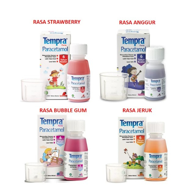 Jual TEMPRA FORTE 6 TAHUN KE ATAS 60 mL | Shopee Indonesia