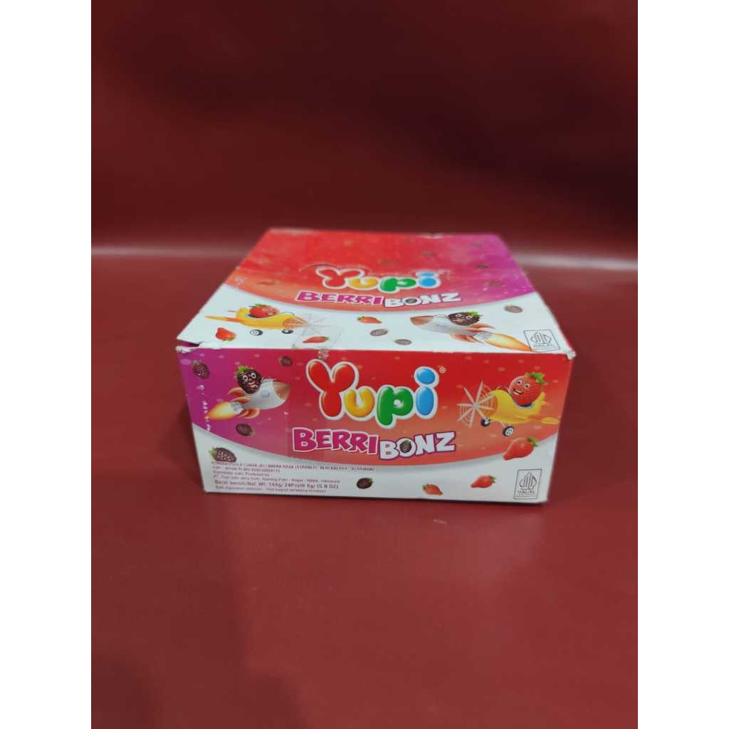 Jual Yupi Berry Bonz 144g - Permen Berry Bonz Per Box | Shopee Indonesia