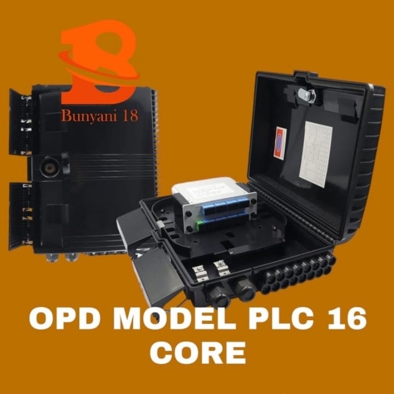 Jual ODP FDB Tiang Model PLC 16 Core Box Fiber Optic Optical ...