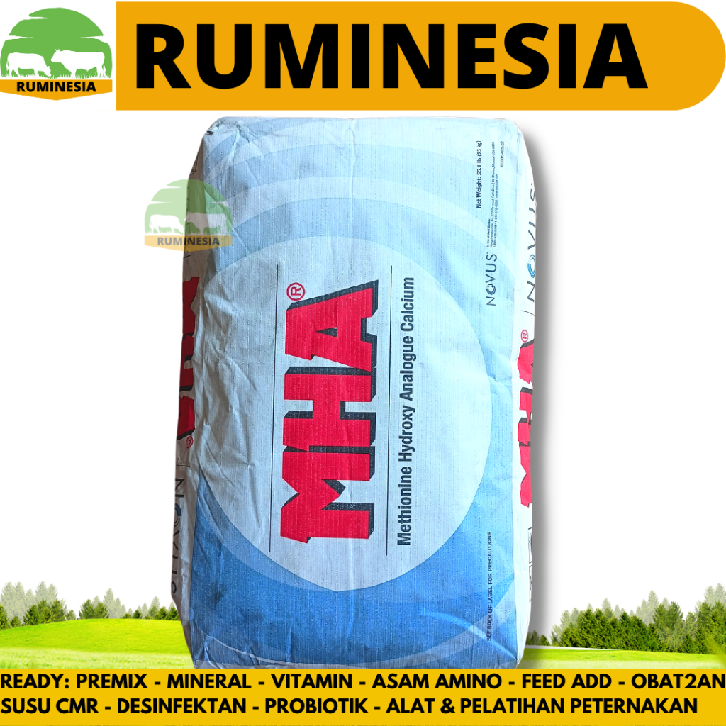 Jual METIONINE MHA NOVUS - Asam Amino Methionine Sapi Kambing Domba ...