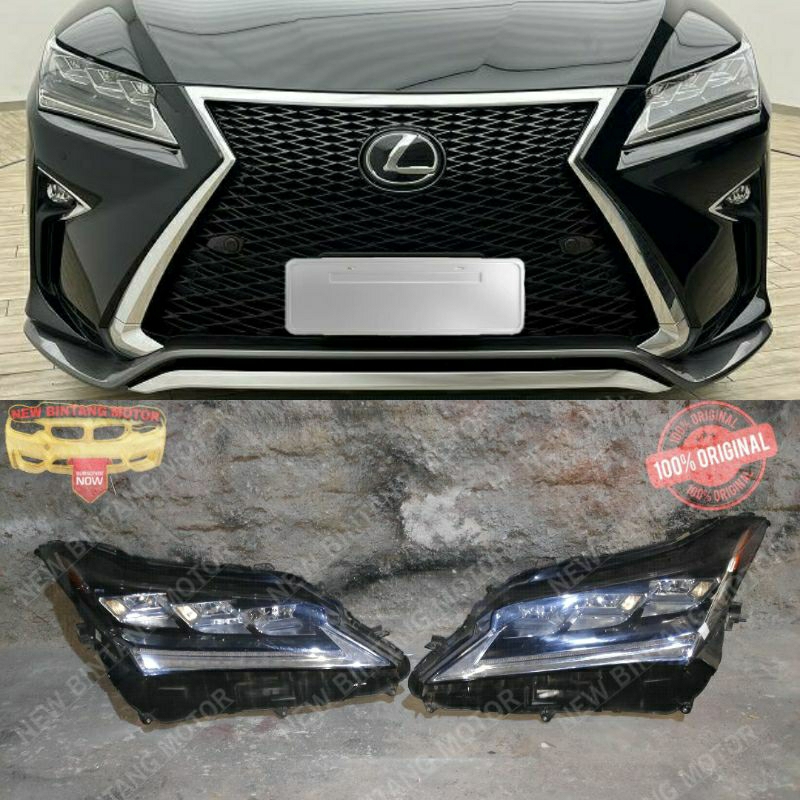 Jual Headlamp lexus RX 300 RX 350 2016 2018 original | Shopee Indonesia