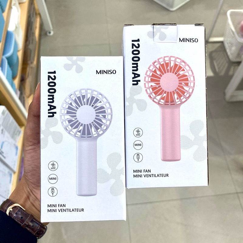 Jual Candy series 1200mAh mini fan / kipas portable miniso / kipas mini ...