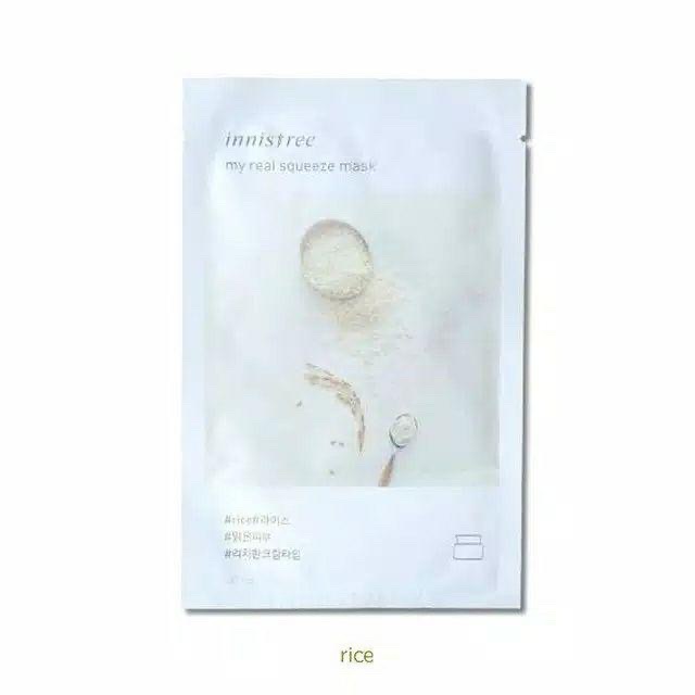 Jual LUCKYMALL Innisfree Sheet Mask My Real Squeeze Baca Disclaimer Masker Innnisfree Wajah ...