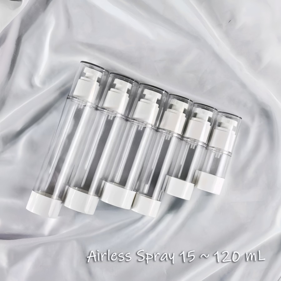 Jual Botol Airless Spray Pump Bening Refill Skincare Travel Kit Toner ...