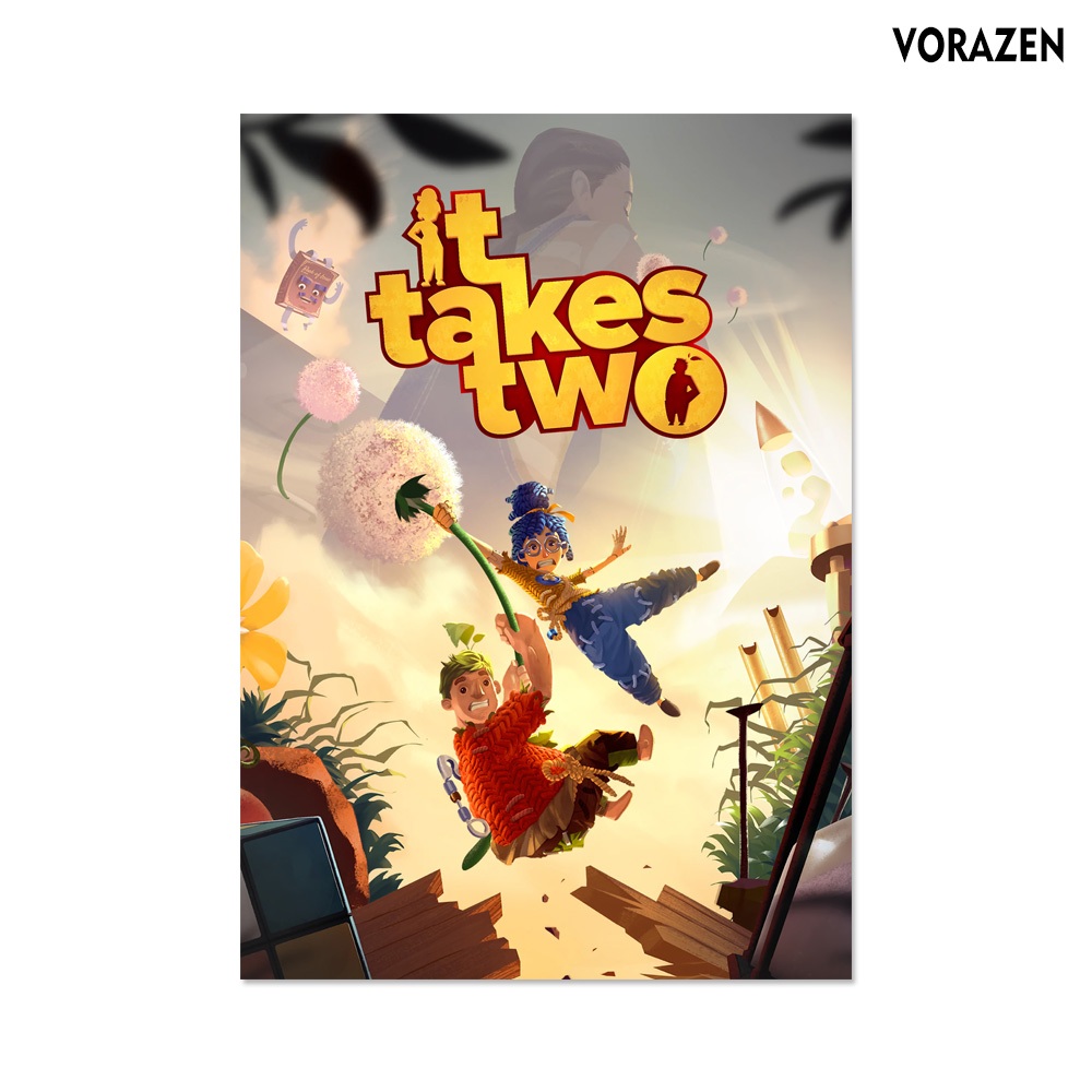 Jual POSTER IT TAKES TWO | POSTER GAME A2 A3 A4 | Shopee Indonesia